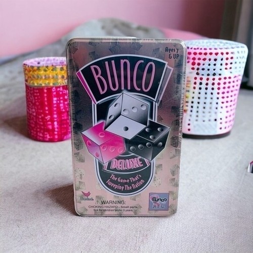 NIB Bunco Deluxe Cardinal Games The Original Game of Dice! Family Board ...
