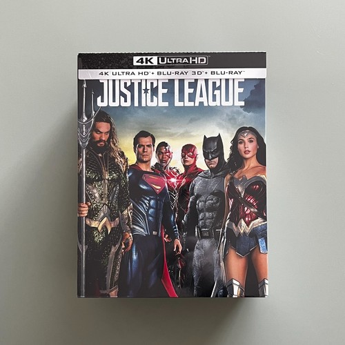 JUSTICE LEAGUE [4K+3D+2D] STEELBOOK 1-CLICK BOX MANTA LAB | eBay