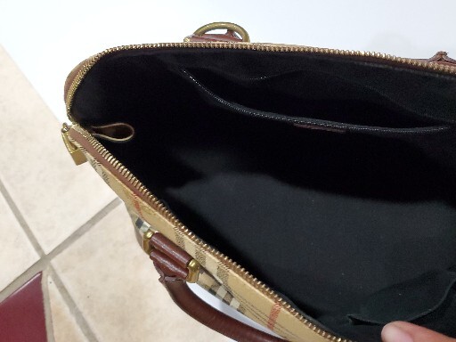 BURBERRY HAYMARKET ALMA TOTE/SATCHEL/HANDBAG | eBay