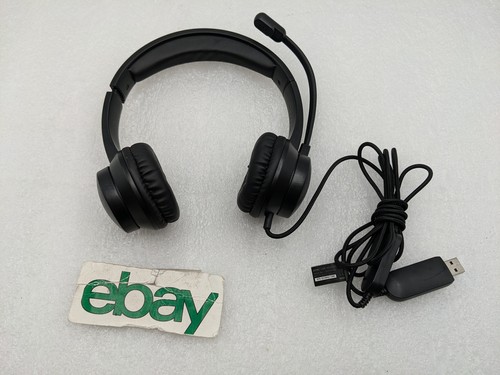 ONN 100009000 USB Stereo Headset w/ Built-in Microphone & In-Line ...