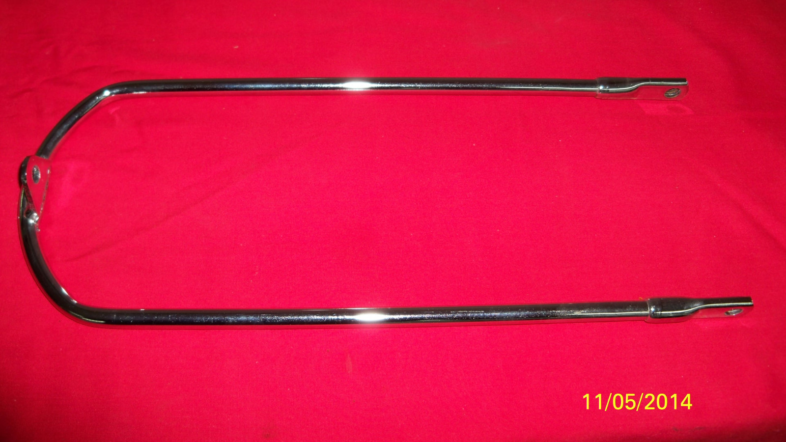 66-68 TRIUMPH FRONT FENDER BOTTOM CHROME STAY 97-3665 97-1678 UK MADE ...