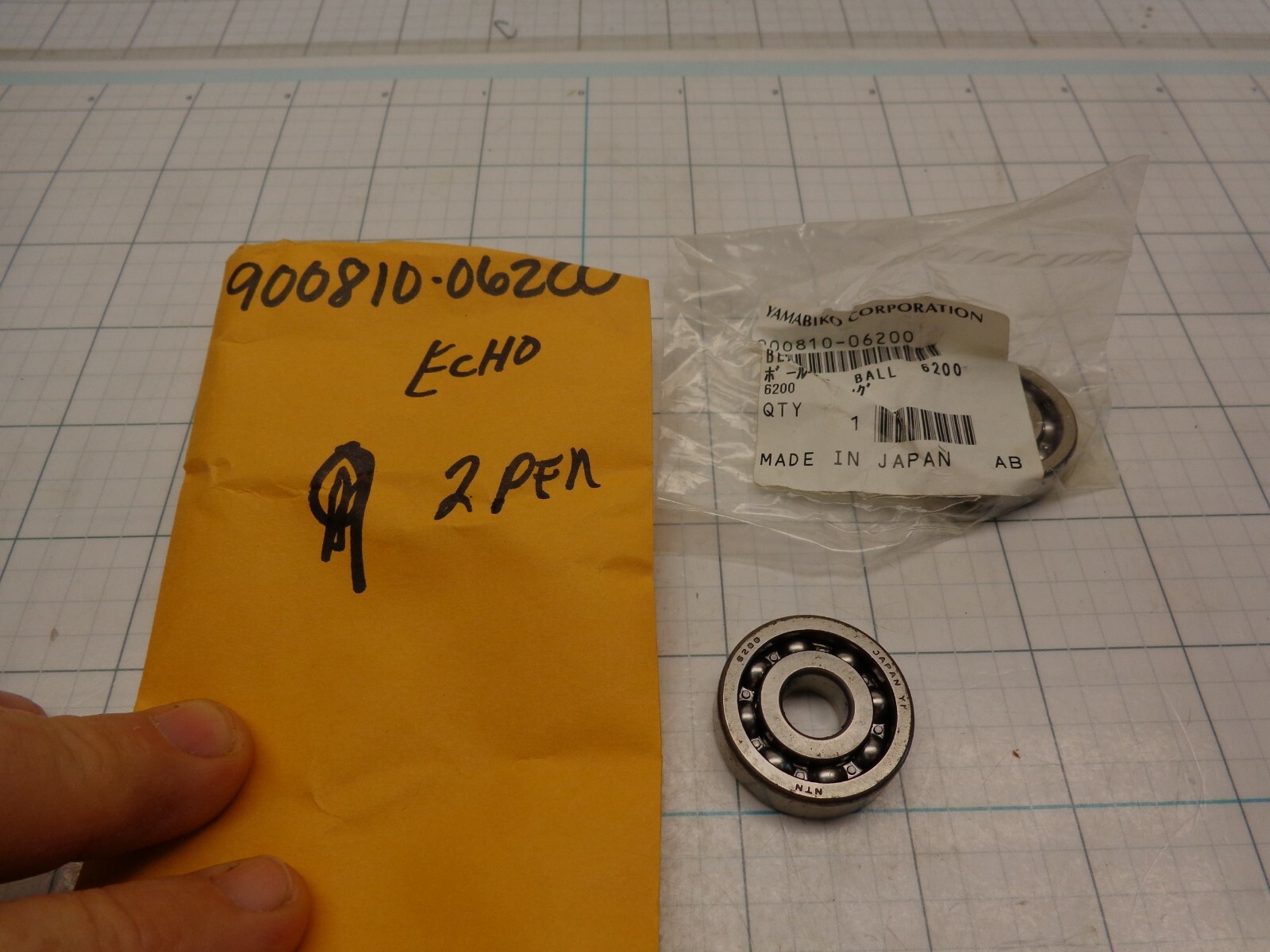 Echo 90081006200 Ball Bearing 6200 Hedge QTY 2 Bearings OEM NOS | eBay