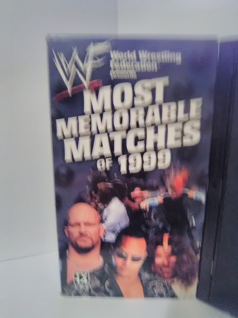 WWF Most Memorable Matches of 1999 VHS Video Tape WWE Wrestling McMahon ...
