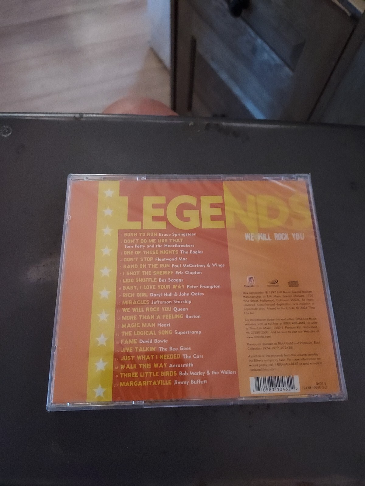 Legends We Will Rock You Various Artists CD Time Life 60s & 70s Music ...