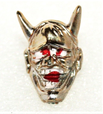 Devil Ghoul Horror Monster Toy Gum Vending Machine Prize Pin 1960s NOS ...