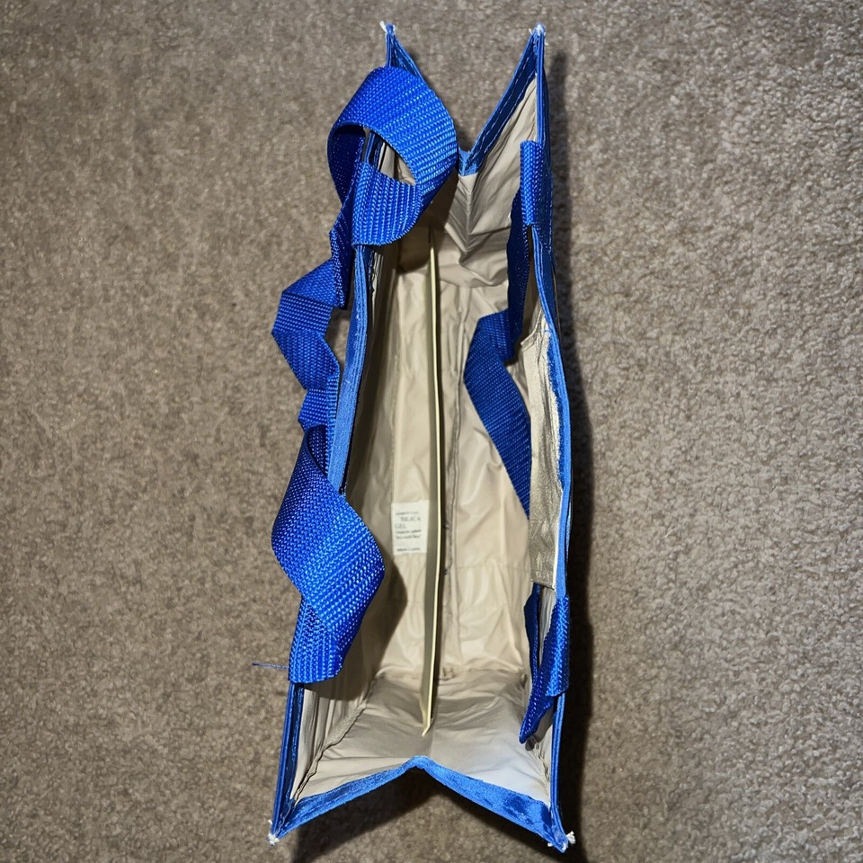 New Vintage Diaper Bag Miles Kimball Teddy Bear Snowflake 12 X 12 | eBay