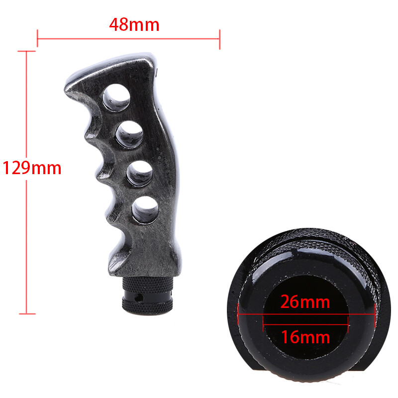 Universal Pistol Grip Gear Shift Knob Lever Handle Column Floor Shifter ...