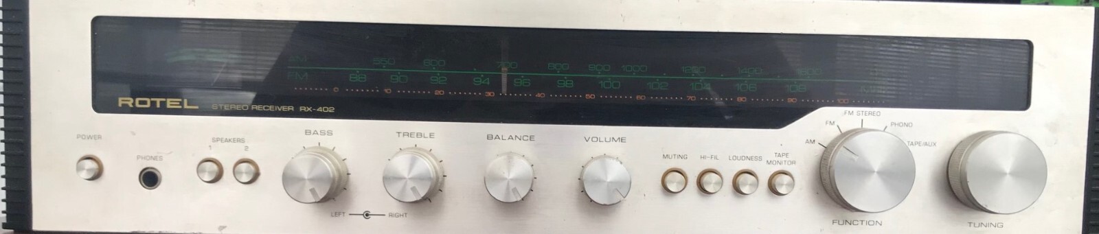 Vintage Rotel Stereo Receiver RX-402 READ | eBay