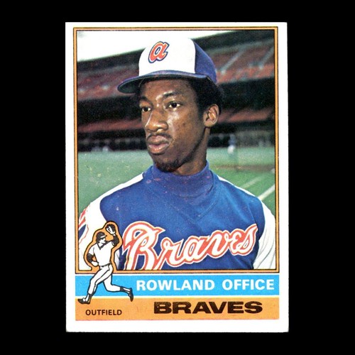 Rowland Office 1976 Topps Atlanta Braves #256 Vintage GM! | eBay