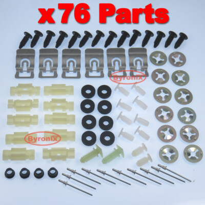 PEUGEOT 205 GTI CTI SIDE MOULDING DOOR WHEEL ARCH WING TRIM CLIPS ...