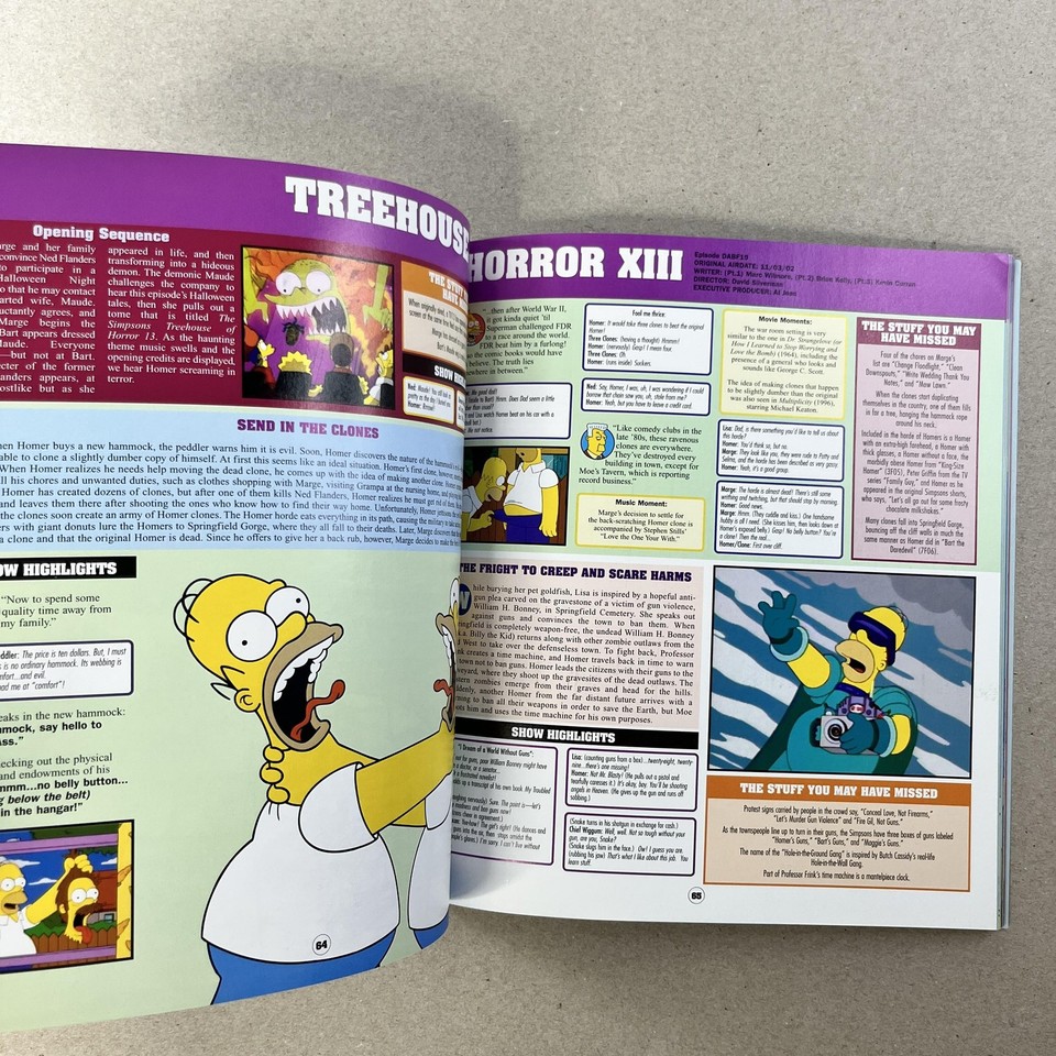 The Simpsons Forever 1 & One Step Beyond Guide Books Lot Matt Groening ...