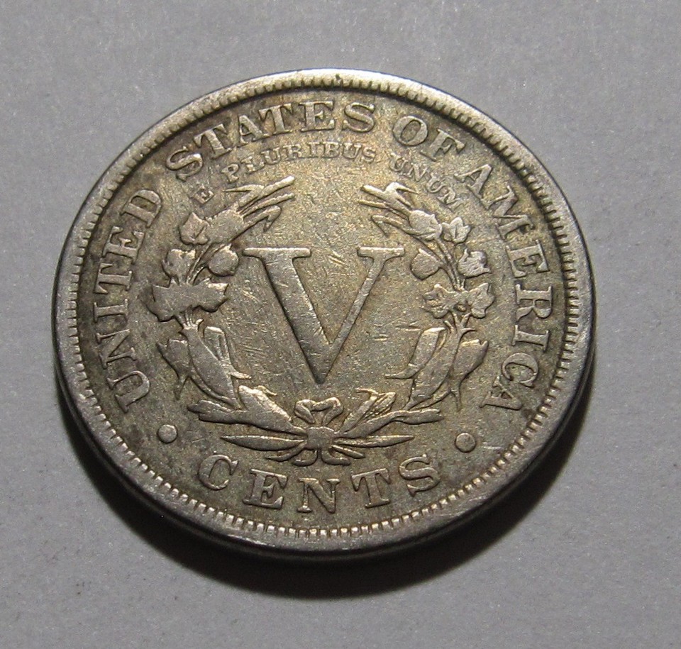 1892 Liberty Nickel - Fine Condition - 77SA | eBay