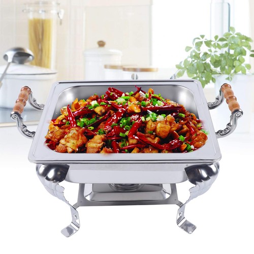 Classic Stainless Steel Chafer Set Half Size Chafing Dish Buffet ...