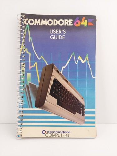 COMMODORE 64 USER'S GUIDE vintage 1984 computer book 1st Edition 8th ...
