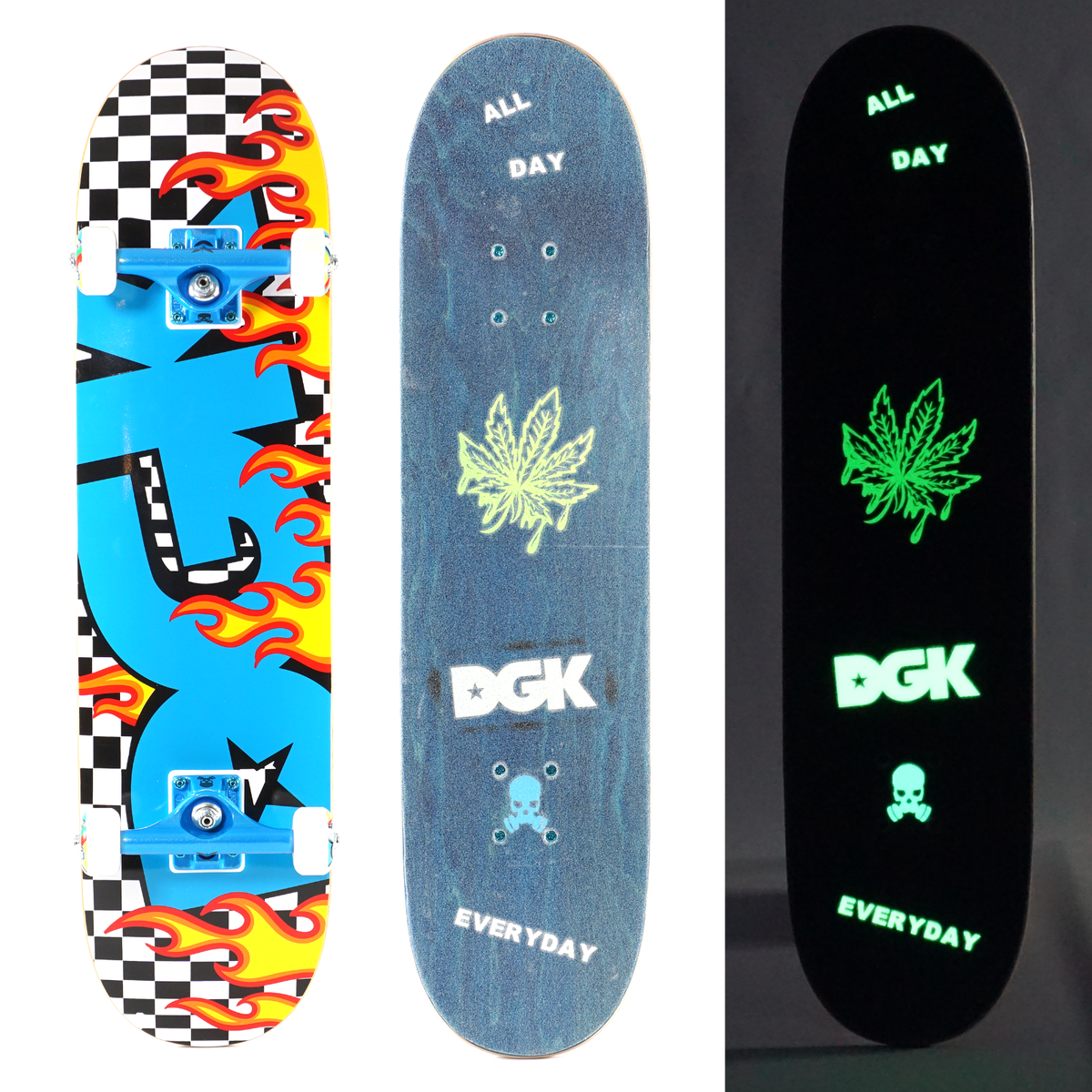 Dgk Skateboards Compleet Dgk Juice Complete Deck Multi Size