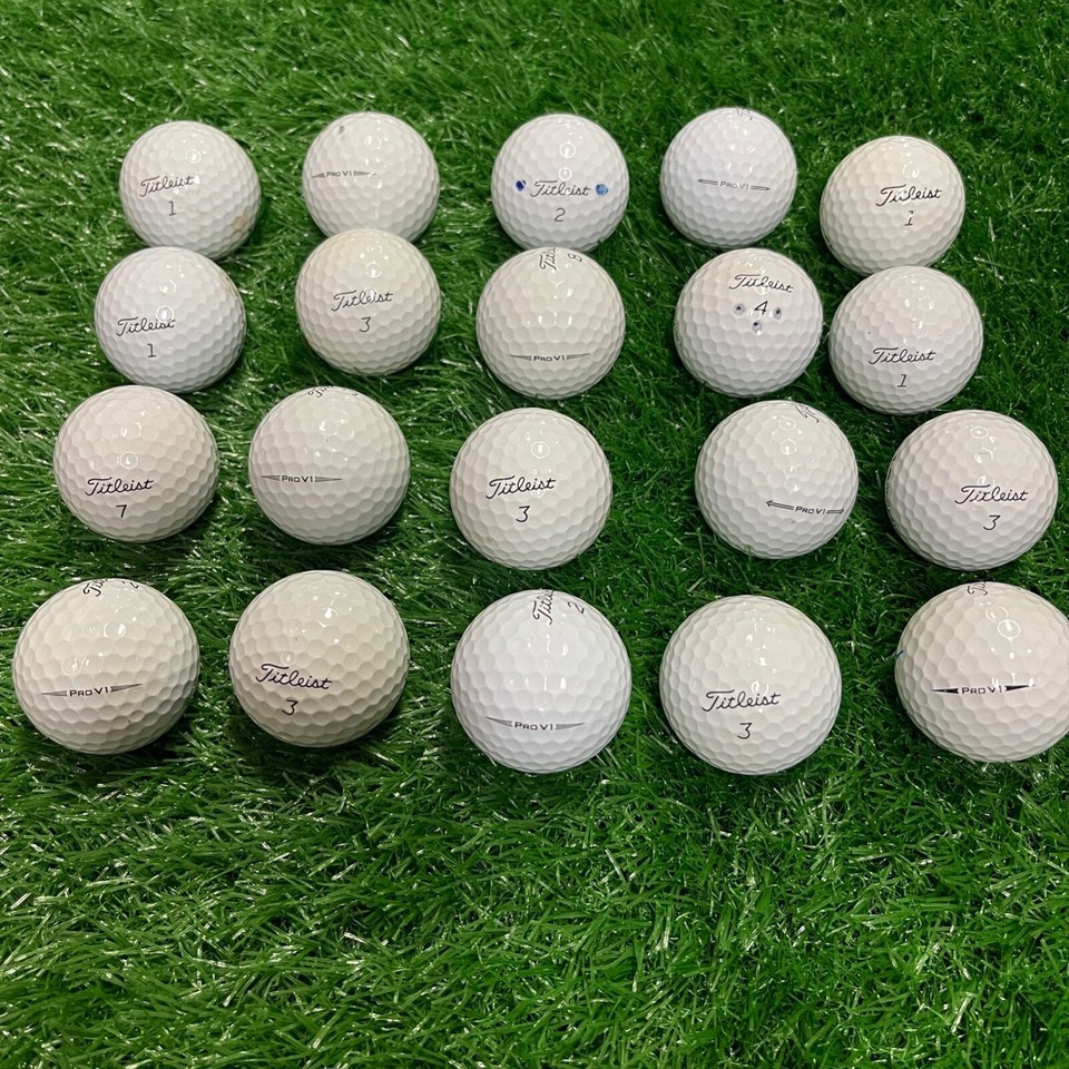 48 Titleist Pro V1 Used Golf Balls (3A) AAA Value | eBay