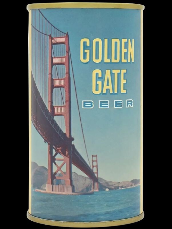 Golden Gate Beer of San Francisco Can Themed NEW 28" Tall Diecut Sign ...