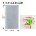 1000pcs Dental Panorama Disposable Bite Block Sleeves cover 63*25/28 ...