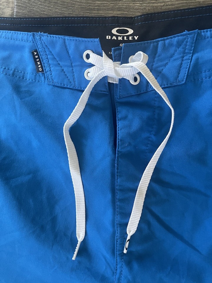 Oakley Swim Trunks Shorts Board Men's Size 40 No Lining Blue | eBay