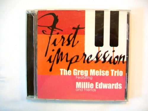 Greg Meise Trio featuring Millie Edwards: First Impression (CD, 2001 ...