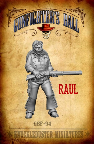 Knuckleduster GBF94 Raul (Gunfighter's Ball) Old West Hired Gun ...