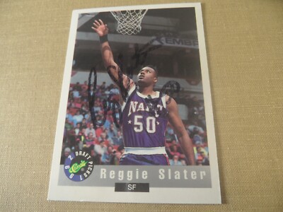 4A-67 1992 CLASSIC BASKETBALL CARD #35 REGGIE SLATER AUTOGRAPH | eBay