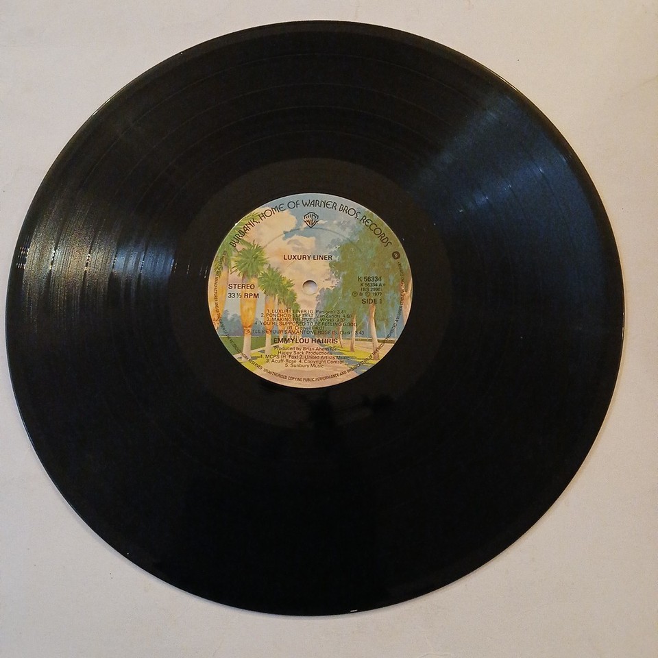Emmy Lou Harris 'Luxury Liner' 12" Vinyl Album. Good Condition | eBay UK