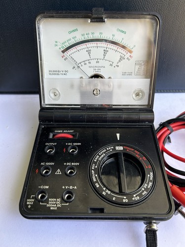 VTG Micronta 22-211 Multitester 25-Range Folding Multi Meter ...