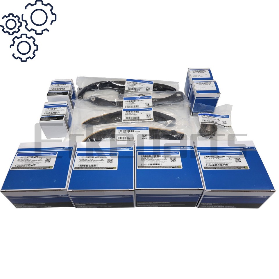 NEW OEM 17-24 Ford F150 3.5L Ecoboost Chains, Guides, Tensioners W ...