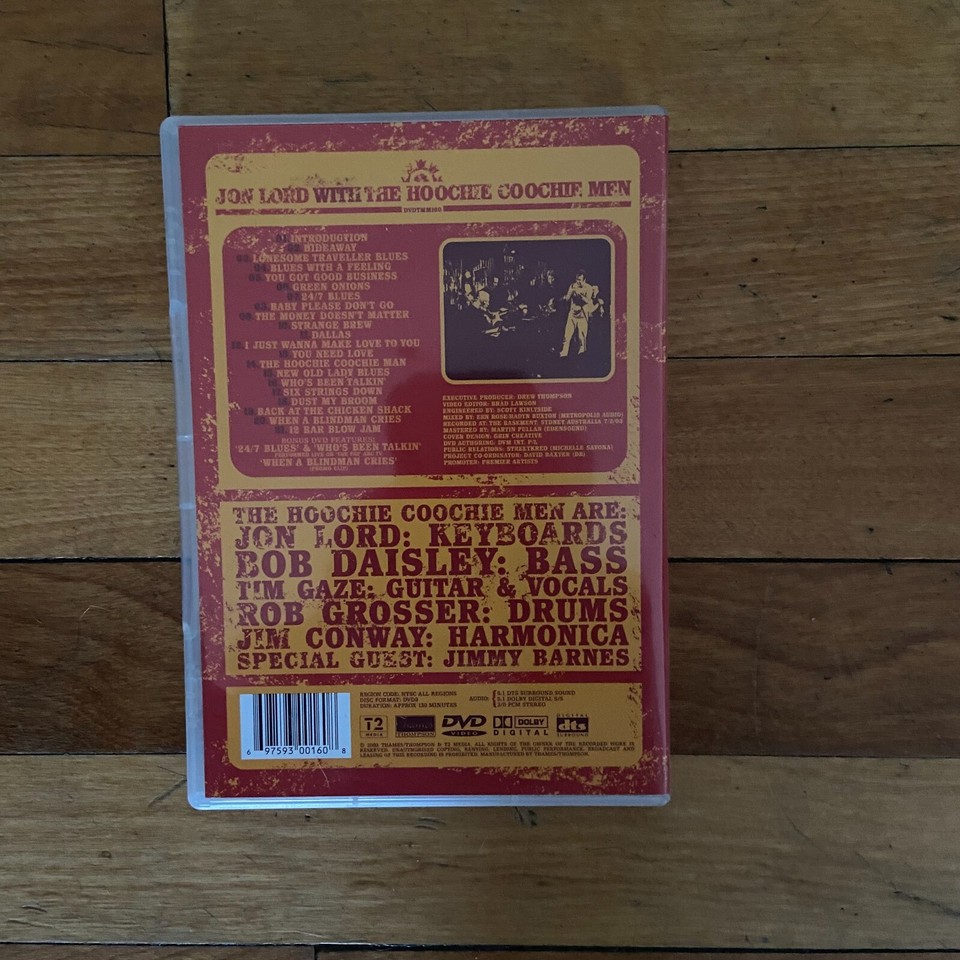 Jon Lord Deep Purple With the Hoochie Coochie Men Live at the Basement ...