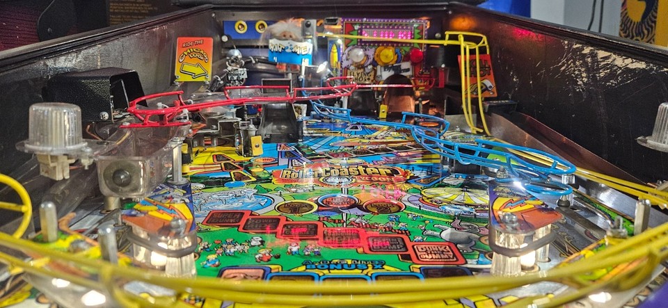 ROLLER COASTER TYCOON Pinball Machine - Stern 2002 - 2433 | eBay