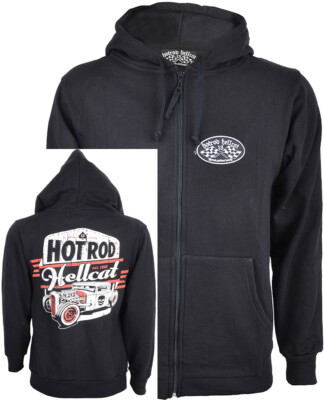 Hotrod Hellcat LAGER Men Hoody / Jacke Rockabilly - Schwarz | eBay