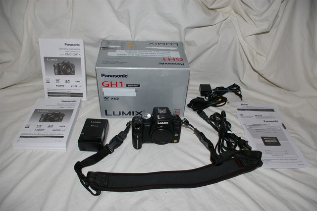 Panasonic LUMIX DMC-GH1 12.1MP Digital Camera - Black (Body Only) for ...