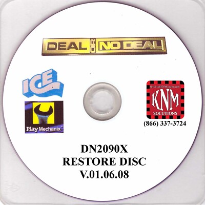 ICE Deal or No Deal Recovery Disk DN2090X Ver: 01.06.08 | eBay