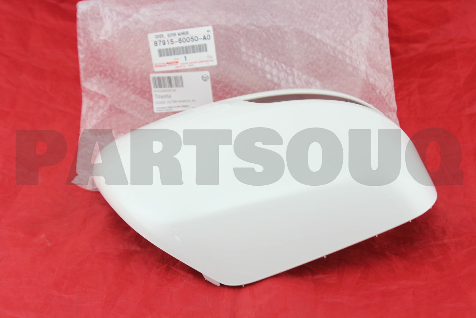 8791560050A0 Genuine Toyota COVER, OUTER MIRROR, RH 87915-60050-A0 ...