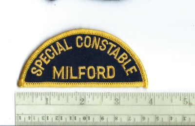 Milford Special Constable (DE? CT? NY? unknown state) patch - NEW! | eBay