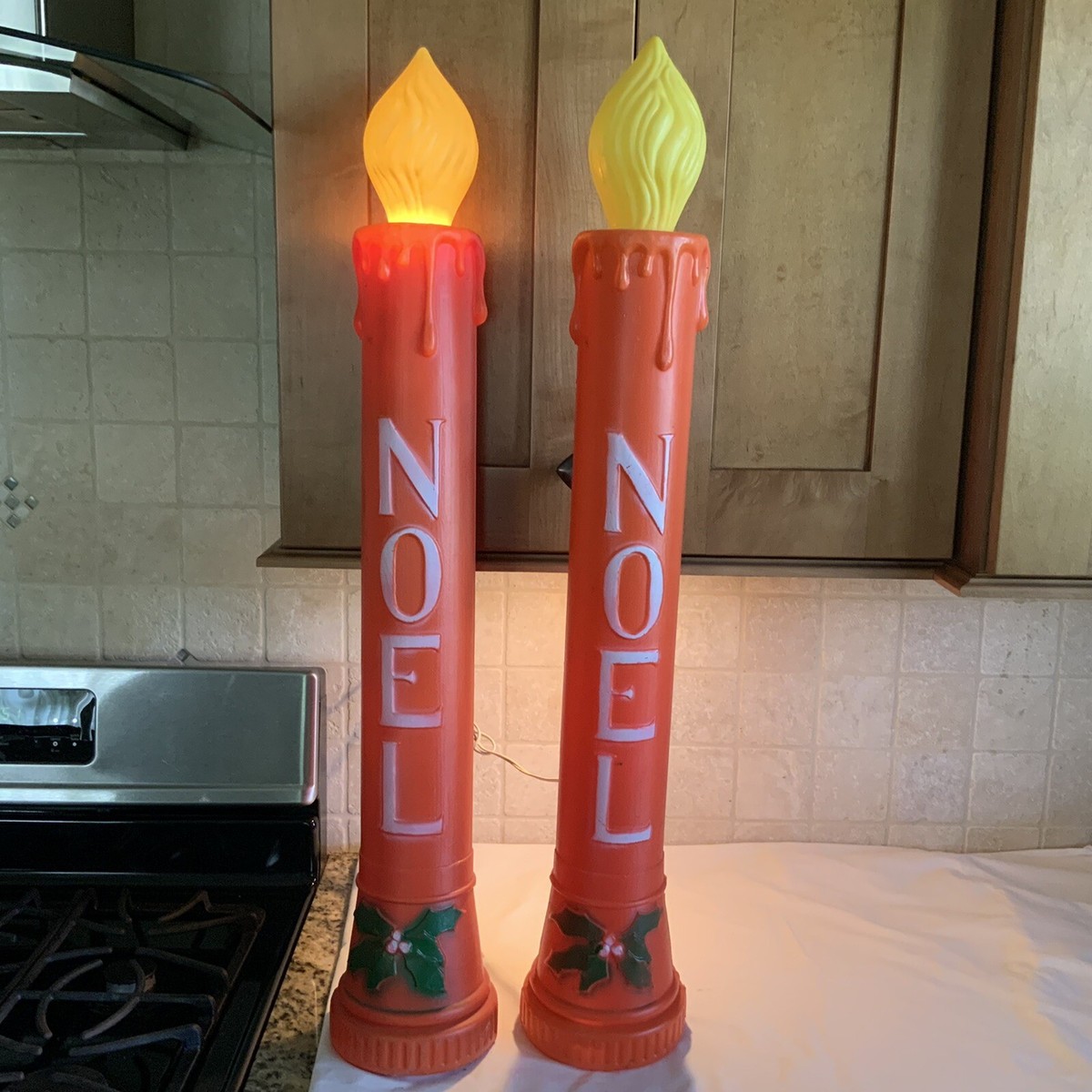 Slide Christmas Candles