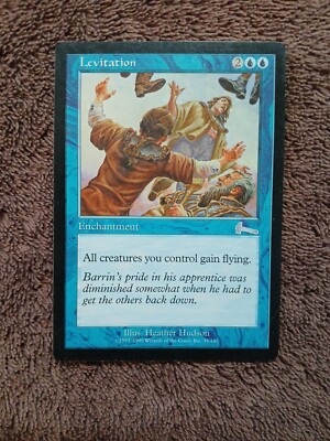 Levitation- MTG- Urza's Legacy - Lightly Played - Single Card | eBay