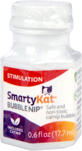 SmartyKat Catnip Bubbles Non Toxic Stimulation Cat Toy | eBay