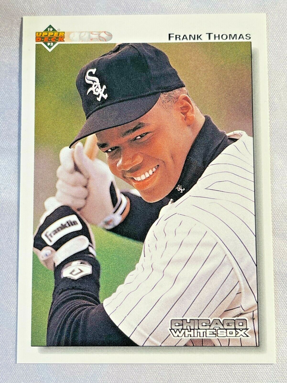 FRANK THOMAS 1992 Upper Deck #166 Baseball Card RARE!!! Pristine | eBay