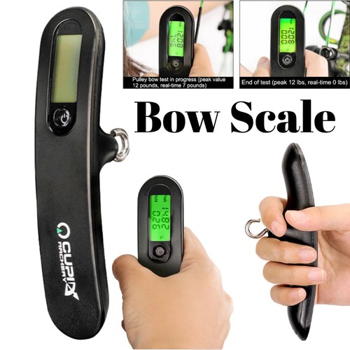 Archery LED Bow Scale 110lbs Draw Weight Weighing Tool Dynamometer ...