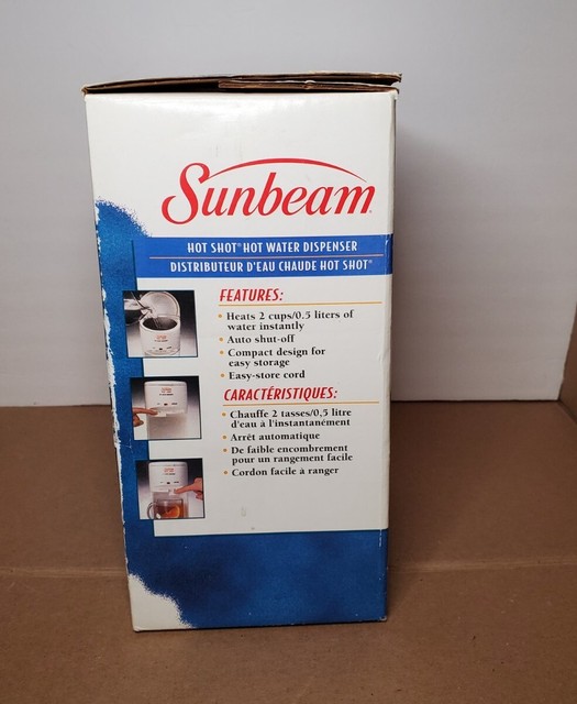 Sunbeam 3211 Hot Water Dispenser - White for sale online | eBay