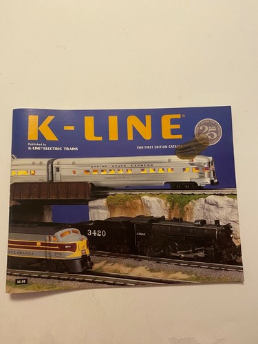 K-LINE ELECTRIC TRAINS O 1999 FIRST EDITION CATALOG VERY GOOD | eBay