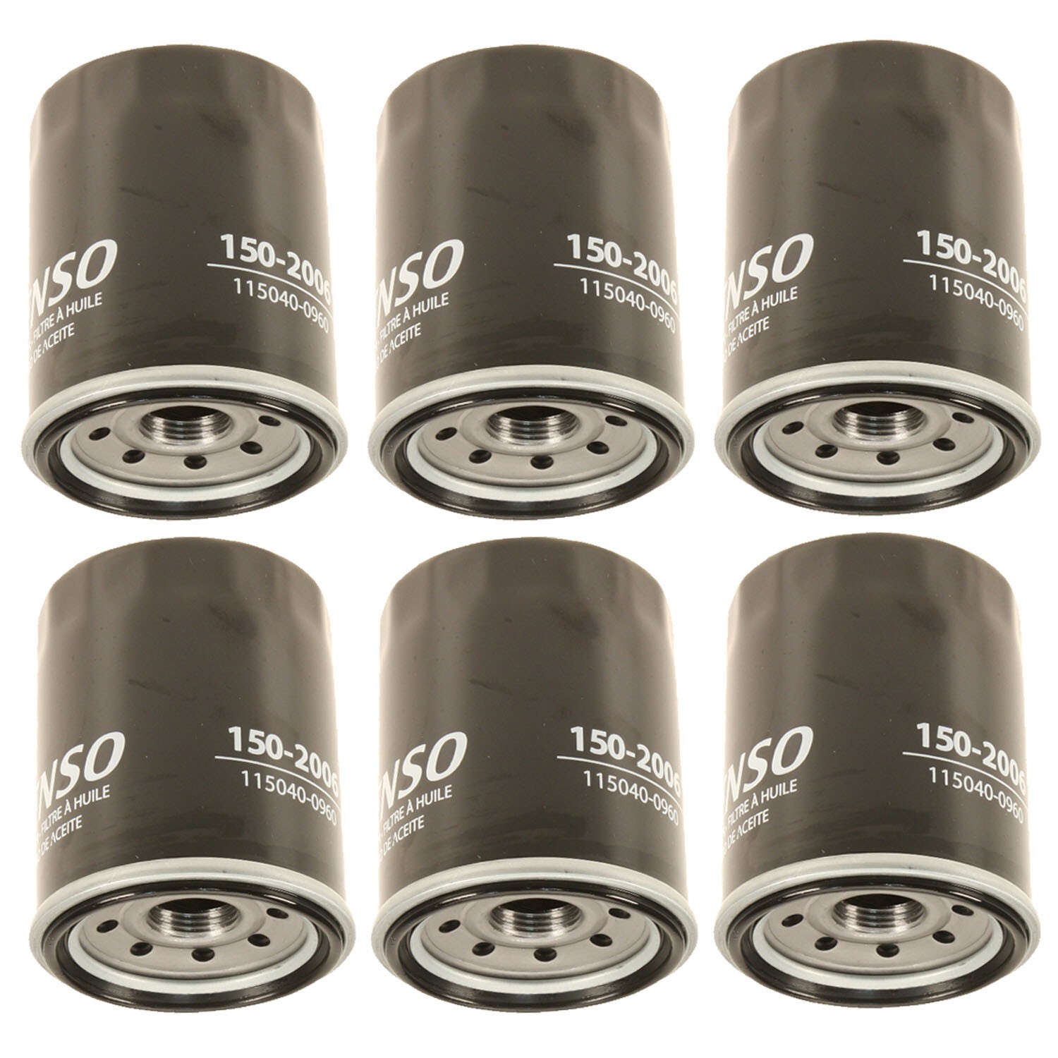 Denso Set of 6 FTF Engine Oil Filters For Acura Honda Infiniti Nissan ...