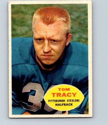 1960 TOPPS FOOTBALL #95 TOM TRACY MID GRADE KS | eBay