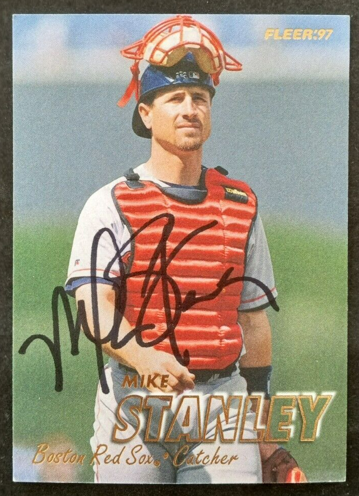 1997 Fleer SIGNED: Mike Stanley, RED SOX #30 | eBay