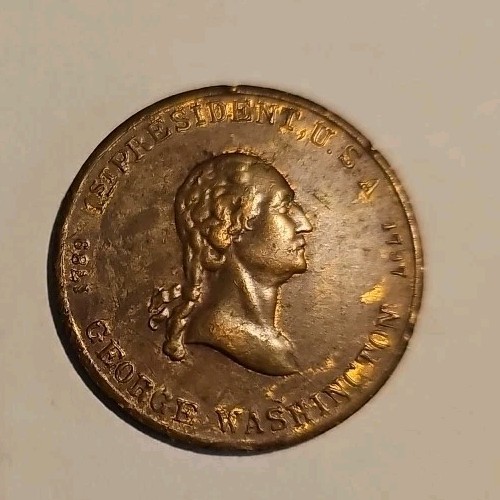 George Washington Token American Fabious | eBay