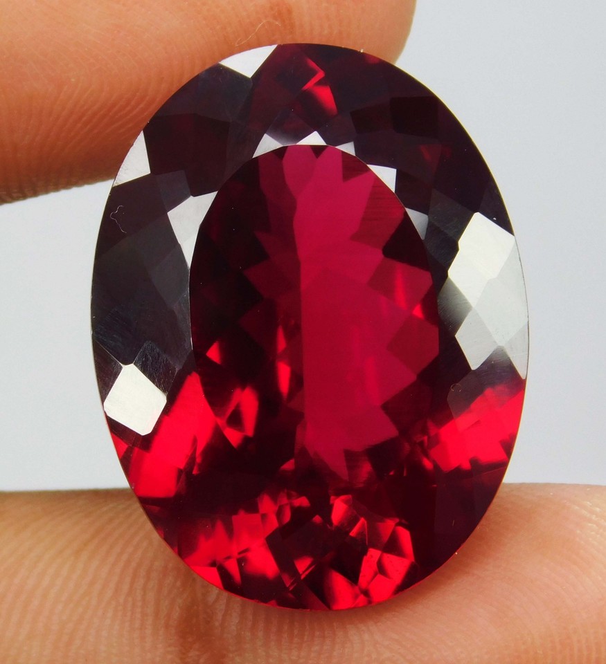 Certified Natural Ruby 47.70 Ct From Mozambique Red Ruby Oval Cut ...