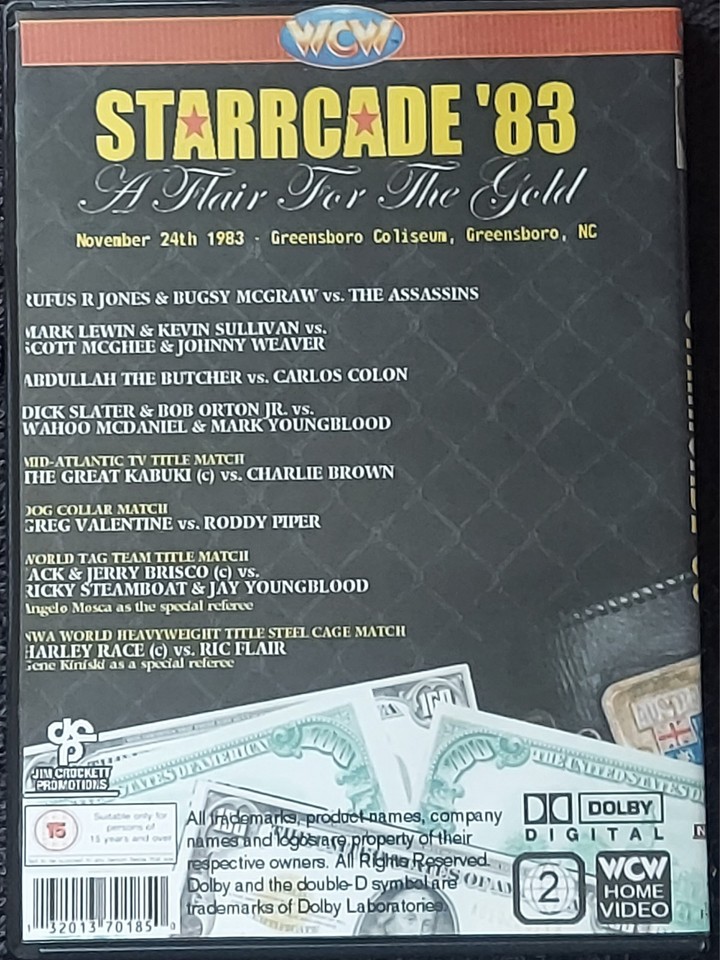 WCW STARRCADE 1983 DVD | eBay