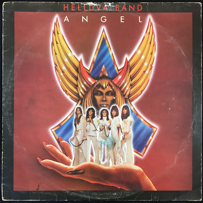 ANGEL HELLUVA BAND 12'' VINYL ALBUM CASABLANCA CBC4010 1976 UK FIRST ...